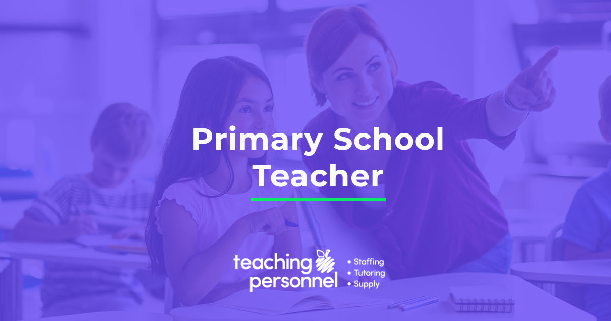 Primary Teaching Jobs | Teaching Personnel